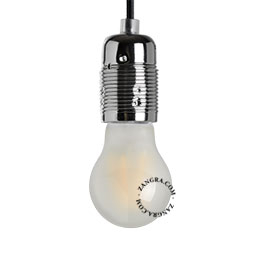 Nickel-plated lampholder to see online | zangra