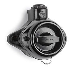 Retro intermediate switch in bakelite ip44 | zangra