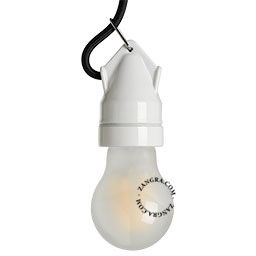 Retro style with this porcelain lampholder | zangra